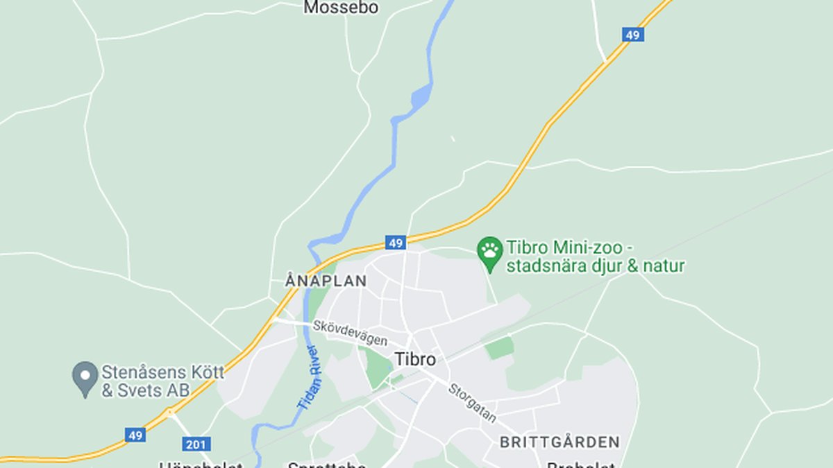 Polisen rapporterar om brand, Tibro