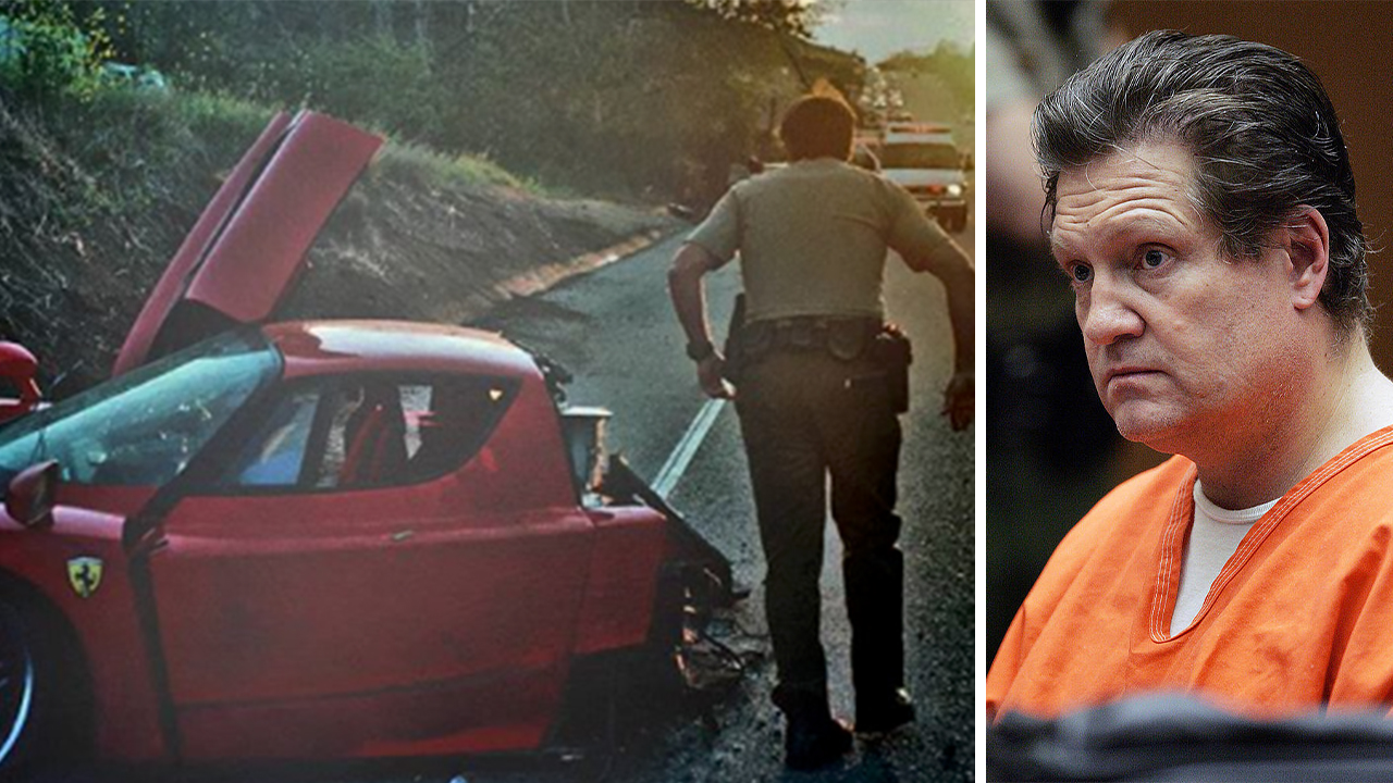 Maffiabossens berömda Ferrari-krasch i nya "Tjock-Steffe"