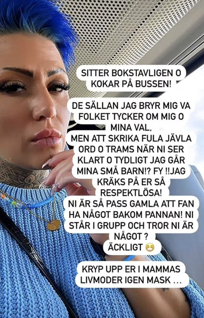 OnlyFans-profilen Nenne Friisk påhoppad på öppen gata: "Jag kräks"