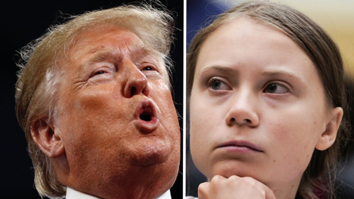 Trumps nya attack mot Greta Thunberg: "Chilla Greta, chilla!"