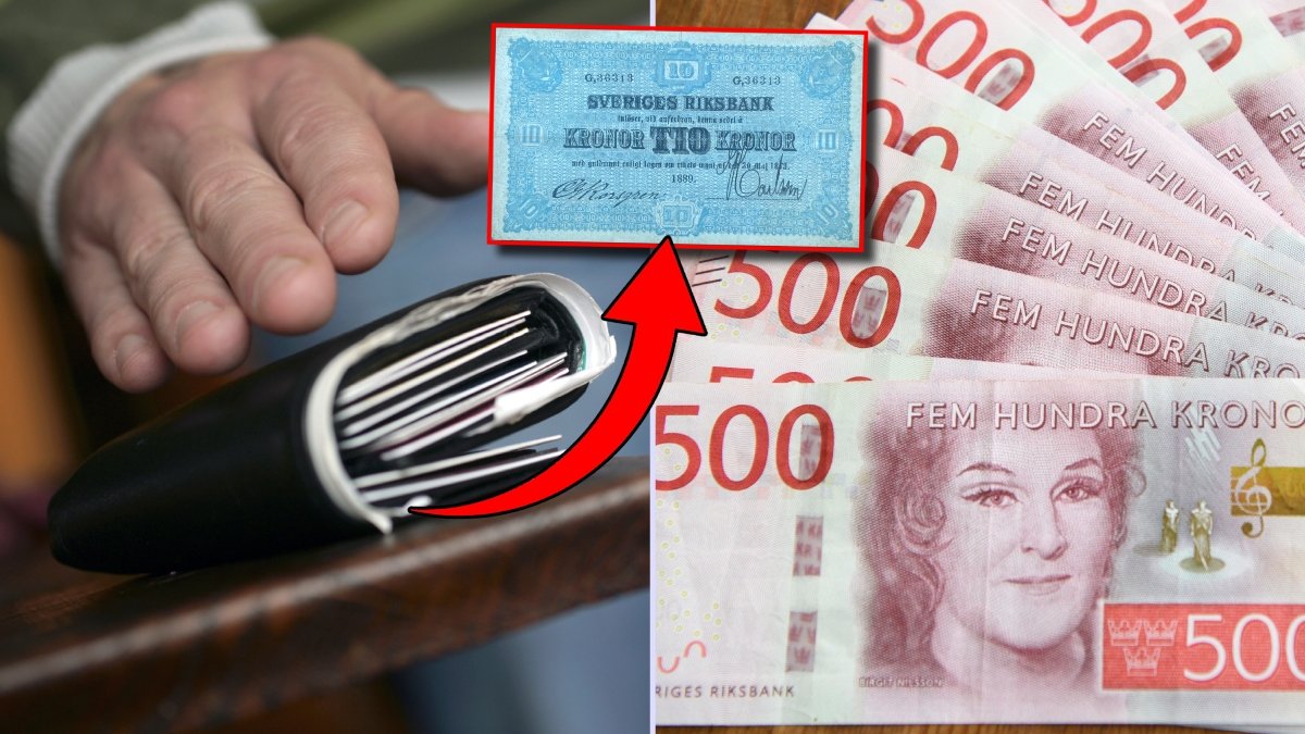 Sedeln är värd 14 446 kronor – har du pengen?