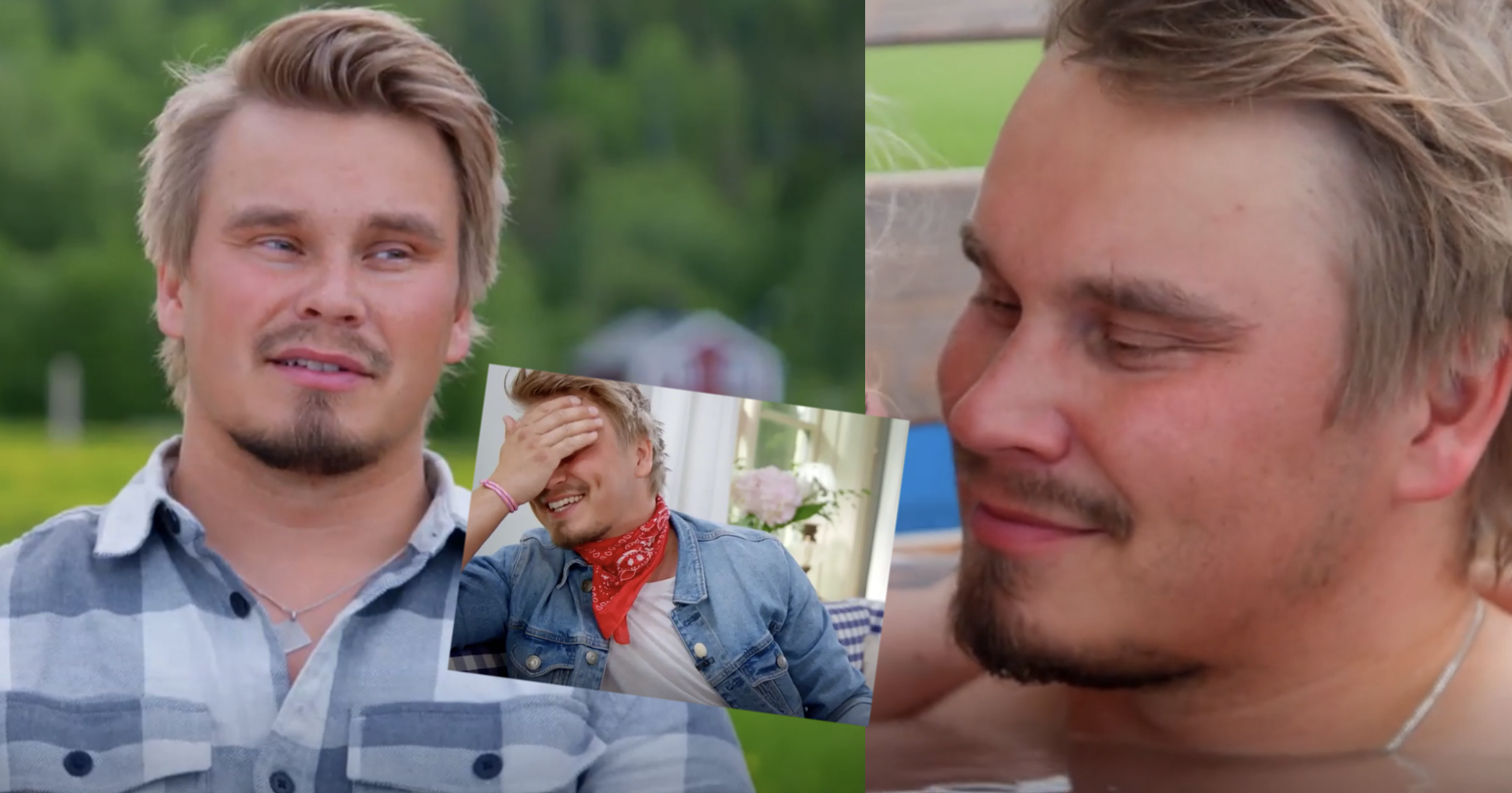 Jon-Krista i chock efter intima scenerna från kåtan i Bonde söker fru ...