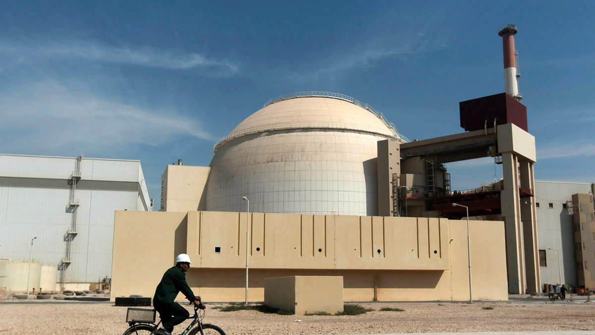 WHO varnar: Iransk robot nära israelisk kärnanläggning