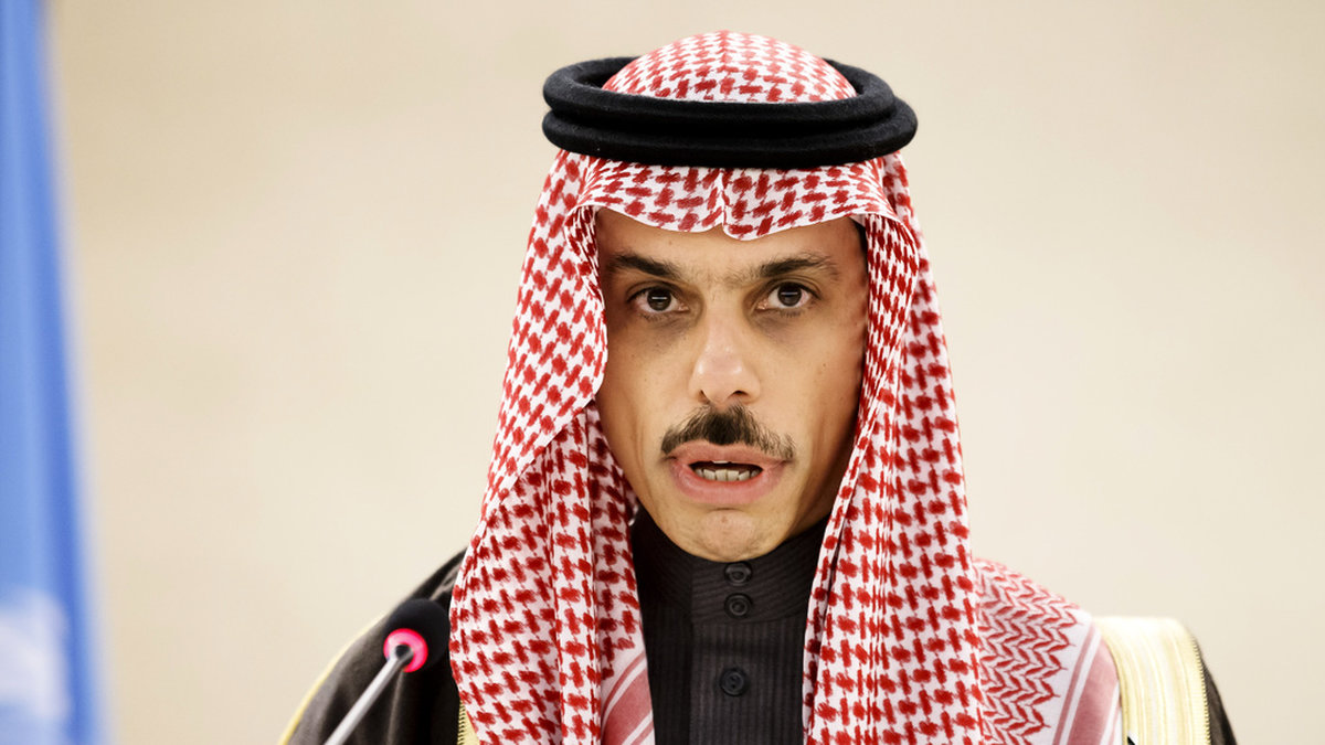 Saudiarabiens utrikesminister besöker Syrien