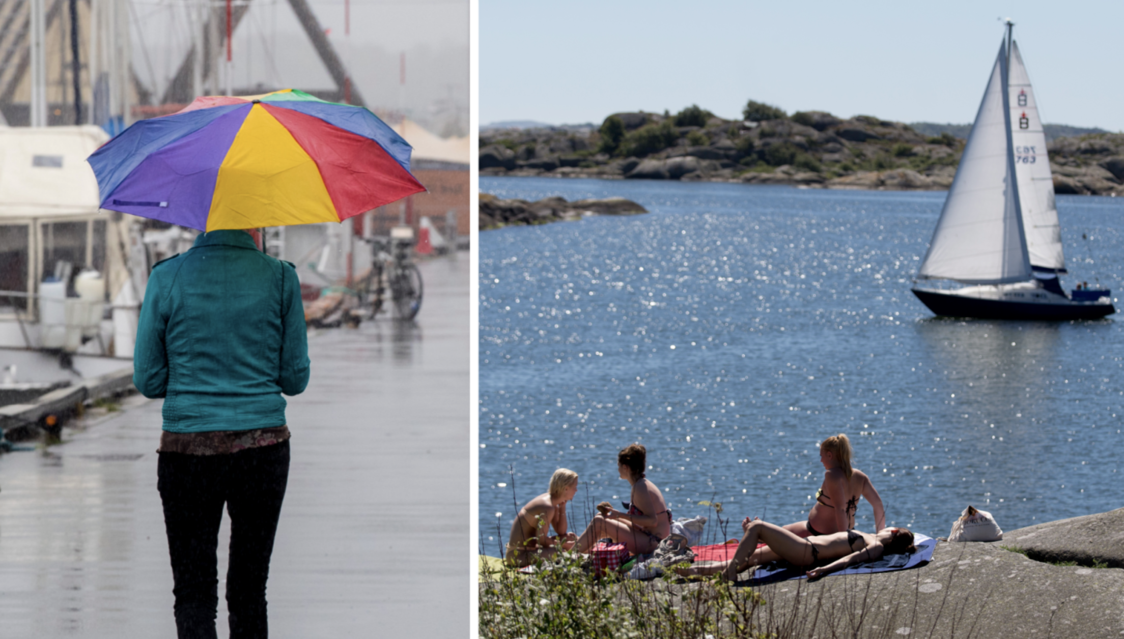 Efter regnrusk och åska – då kommer sommarvärmen tillbaka