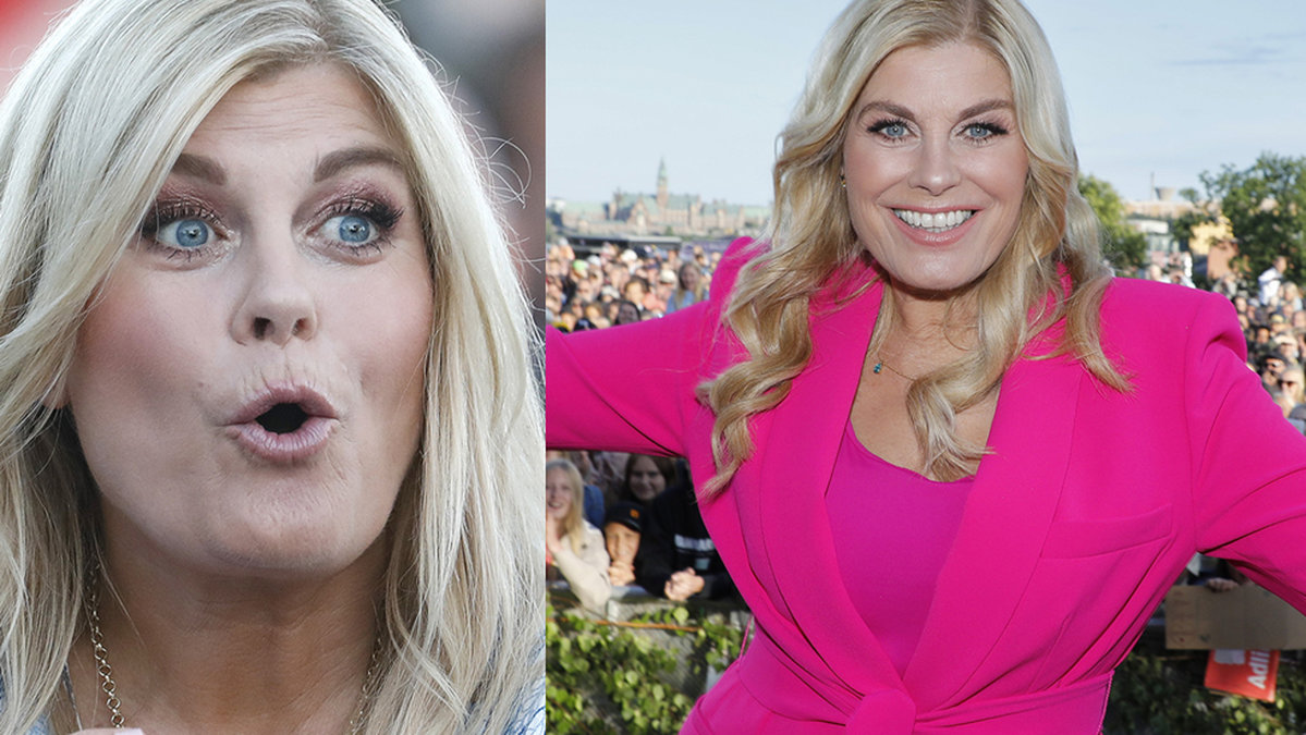 Pernilla Wahlgren om att leda Allsång på Skansen nästa år: "Men säg så ...