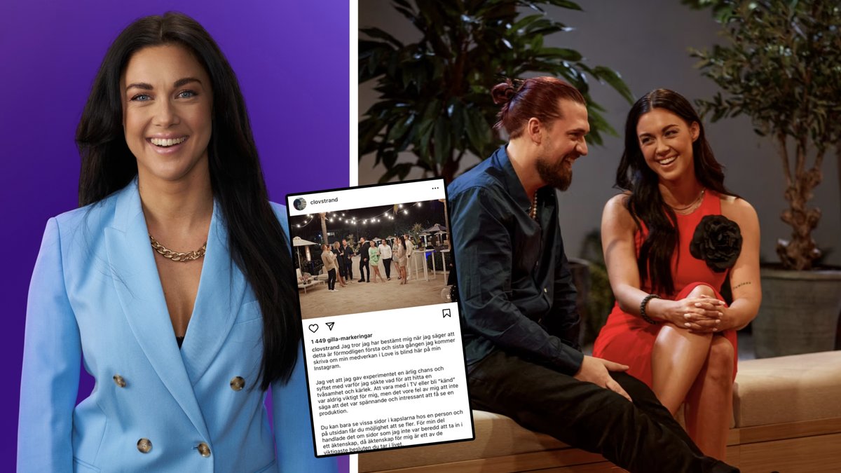 Därför vill Catja Lövstrand inte prata om Love is blind