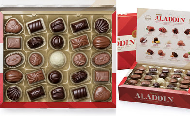 Så blir Aladdinasken 2024 – här är alla praliner
