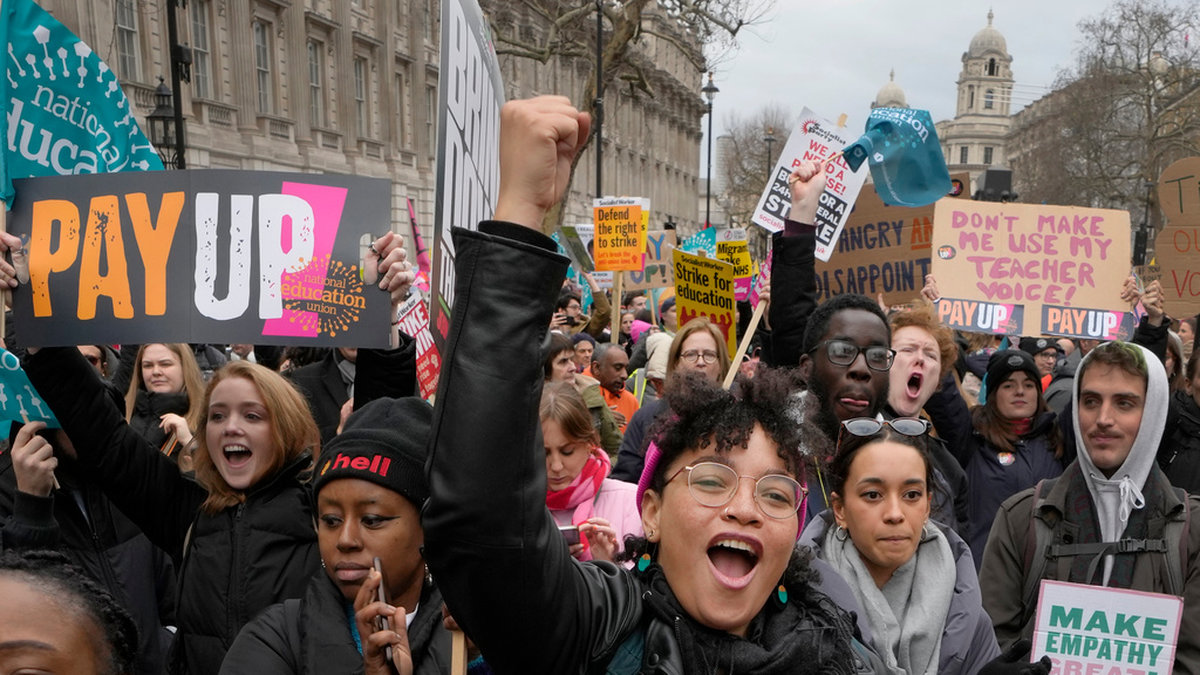 "Bregret"-britter i nya stora strejker