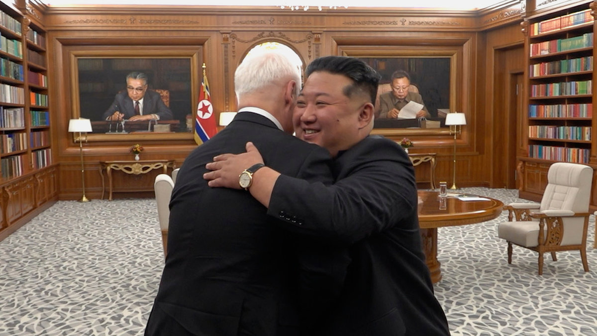 Kim stryker målet om återförening med Sydkorea