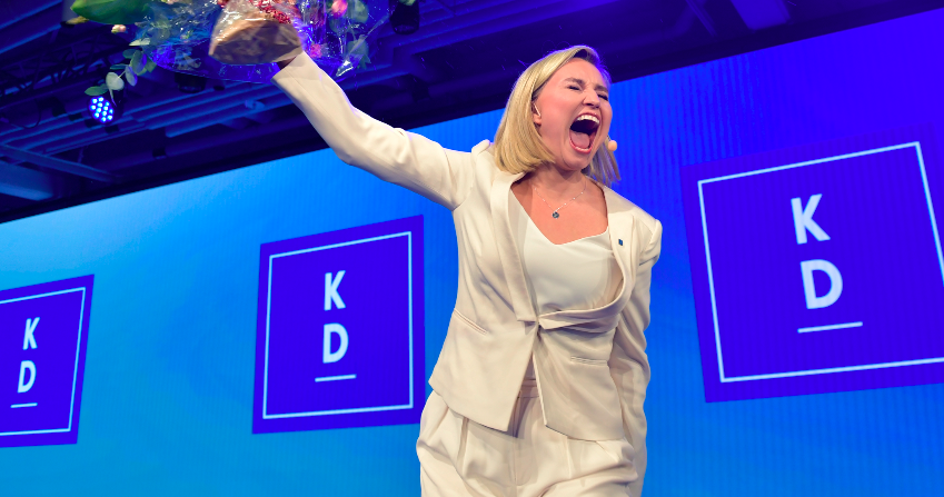 Ny supersiffra för Ebba Busch Thor i mätning