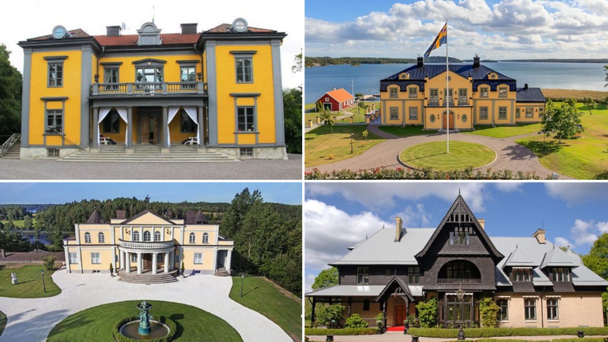 Bildspel: Fem svenska slott som är till salu