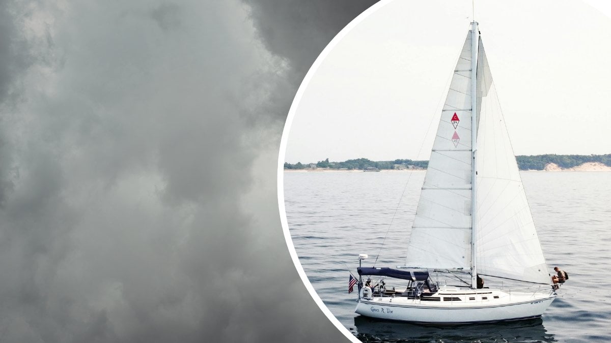 Kraftigt oväder slog till – barn försvann under seglarskola