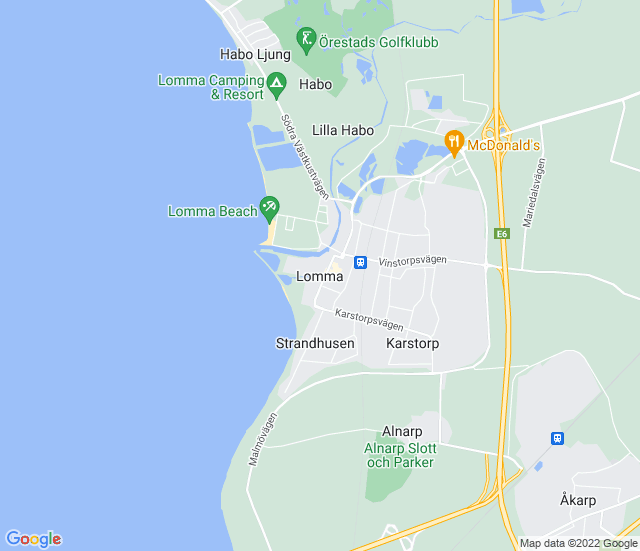 Polisen rapporterar om brand, Lomma