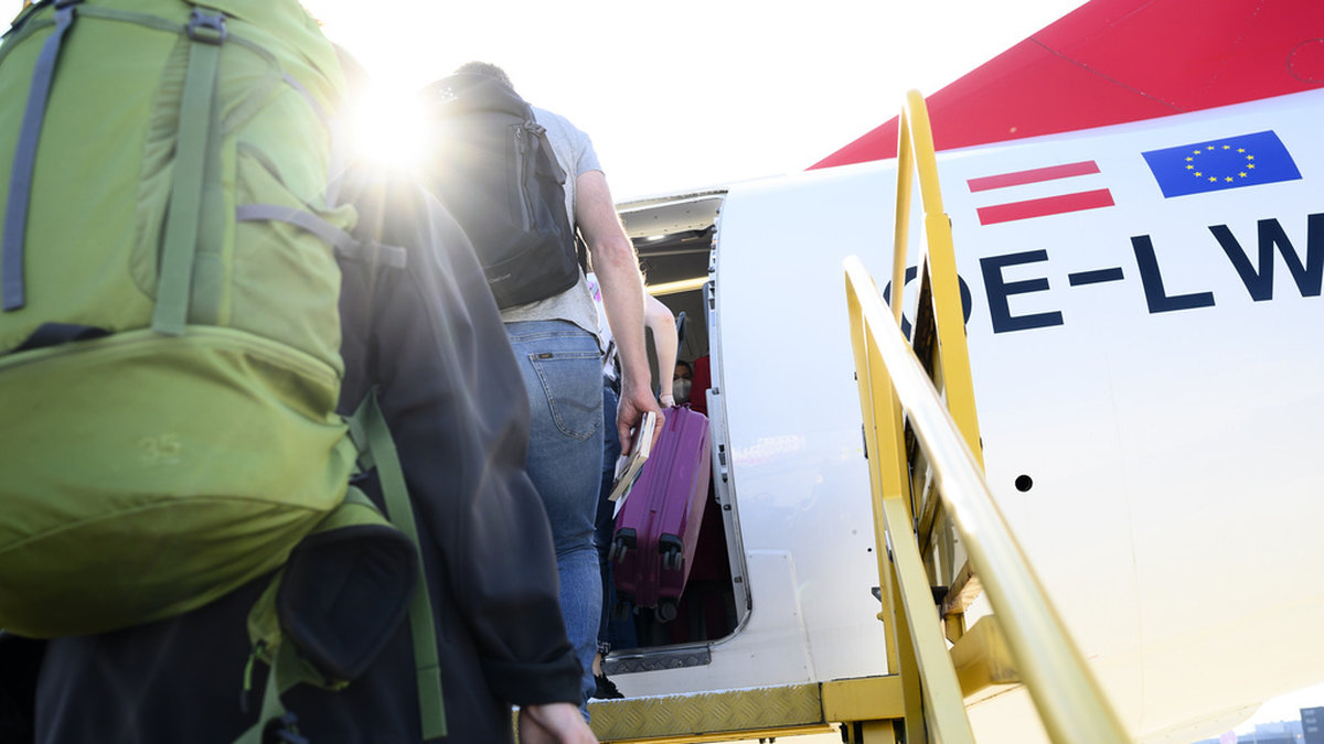 Fylla på svenska flyg ökar – plan tvingades nödlanda