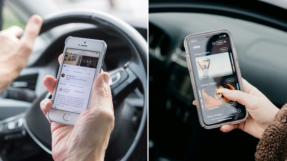 Uppmaningen: Gör det här med mobilen – när du åker bil