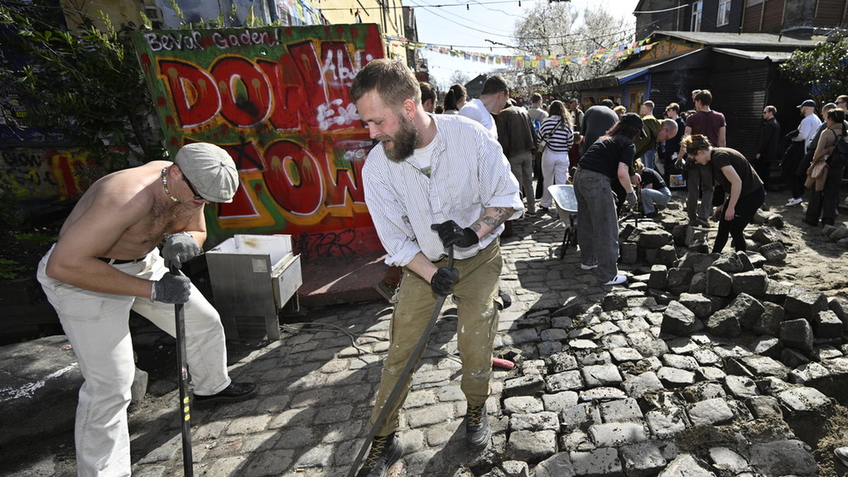 Haschhandel begränsades då Pusher Street revs