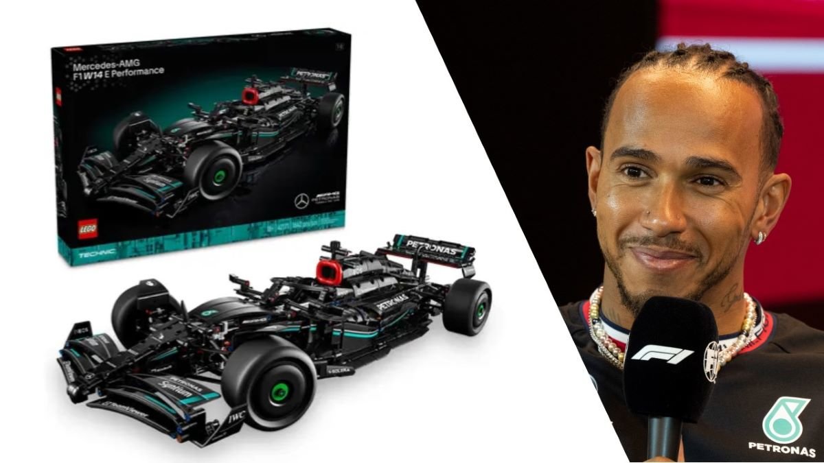 Vi bygger Lewis Hamiltons Formel 1-bil i Lego