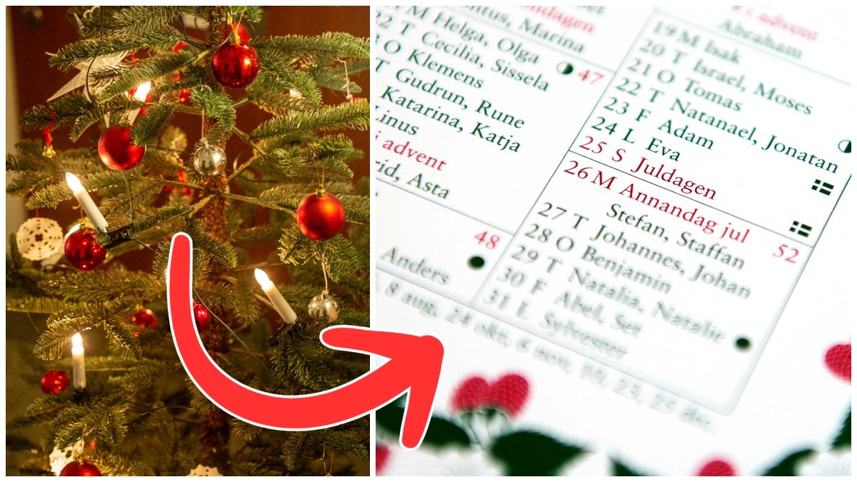 Är julafton en röd dag? Så vet du om du är ledig 24 december