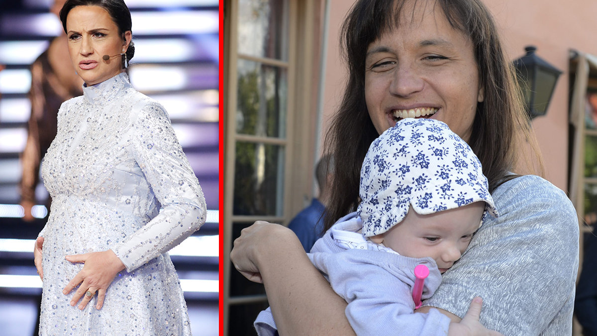 Petra Mede blev mamma vid 52 – avslöjar hur dottern blev till