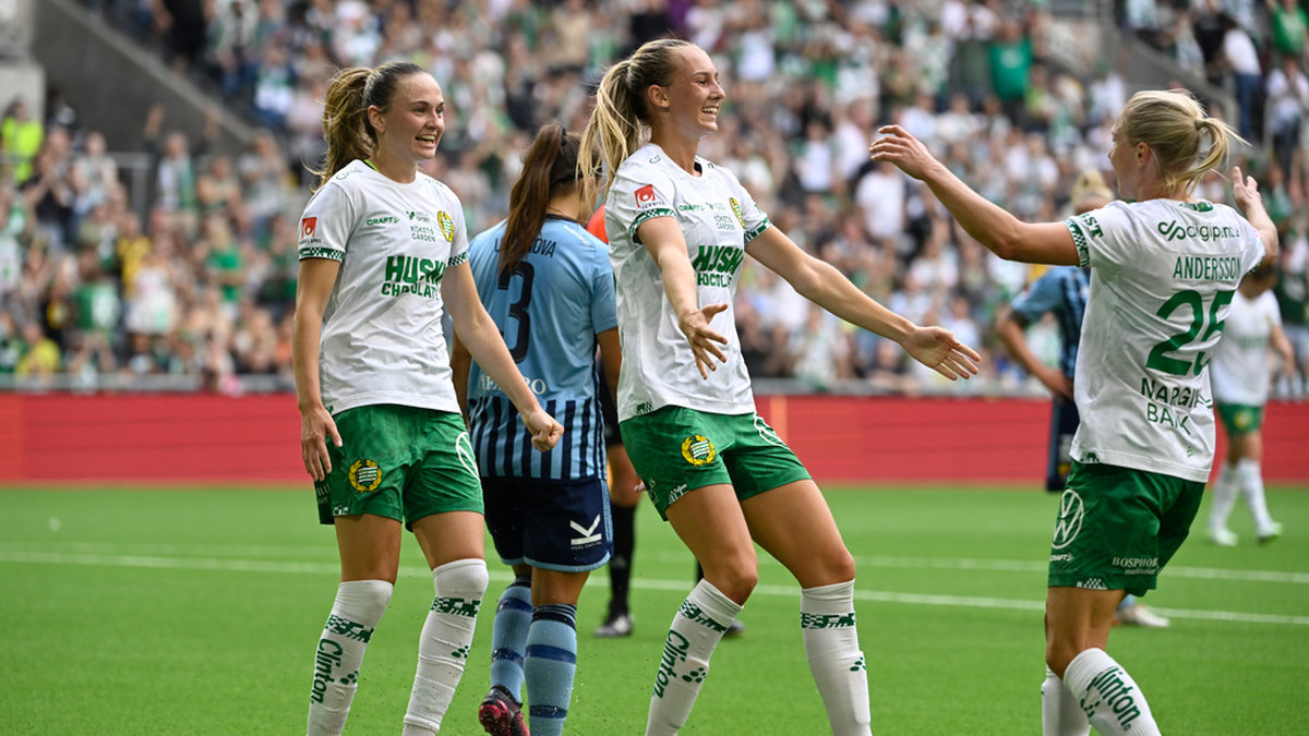 Hammarby närmar sig Häcken efter derbyseger