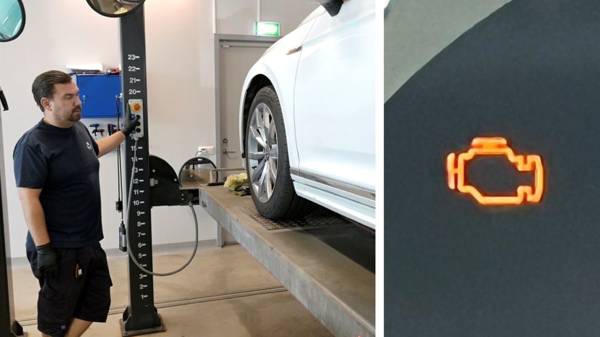 Får motorlampan lysa vid besiktning? Här är svaret