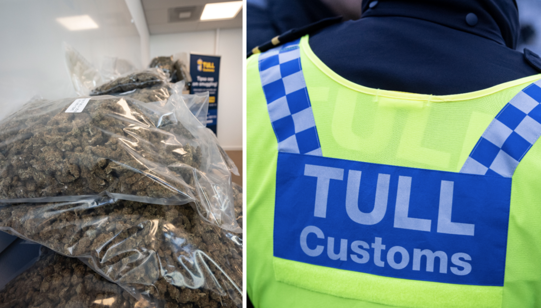 Lastbilschaufför stoppades med 300 kilo cannabis – gömdes i gipsplattor