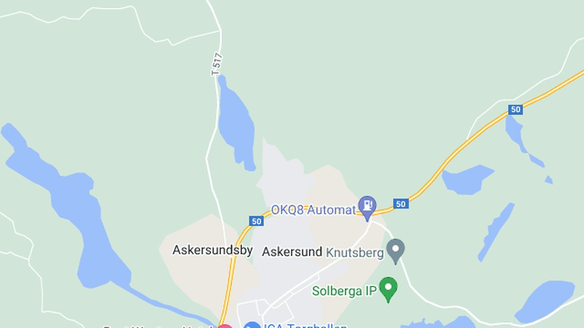 Polisen i Askersund rapporterar om trafikolycka