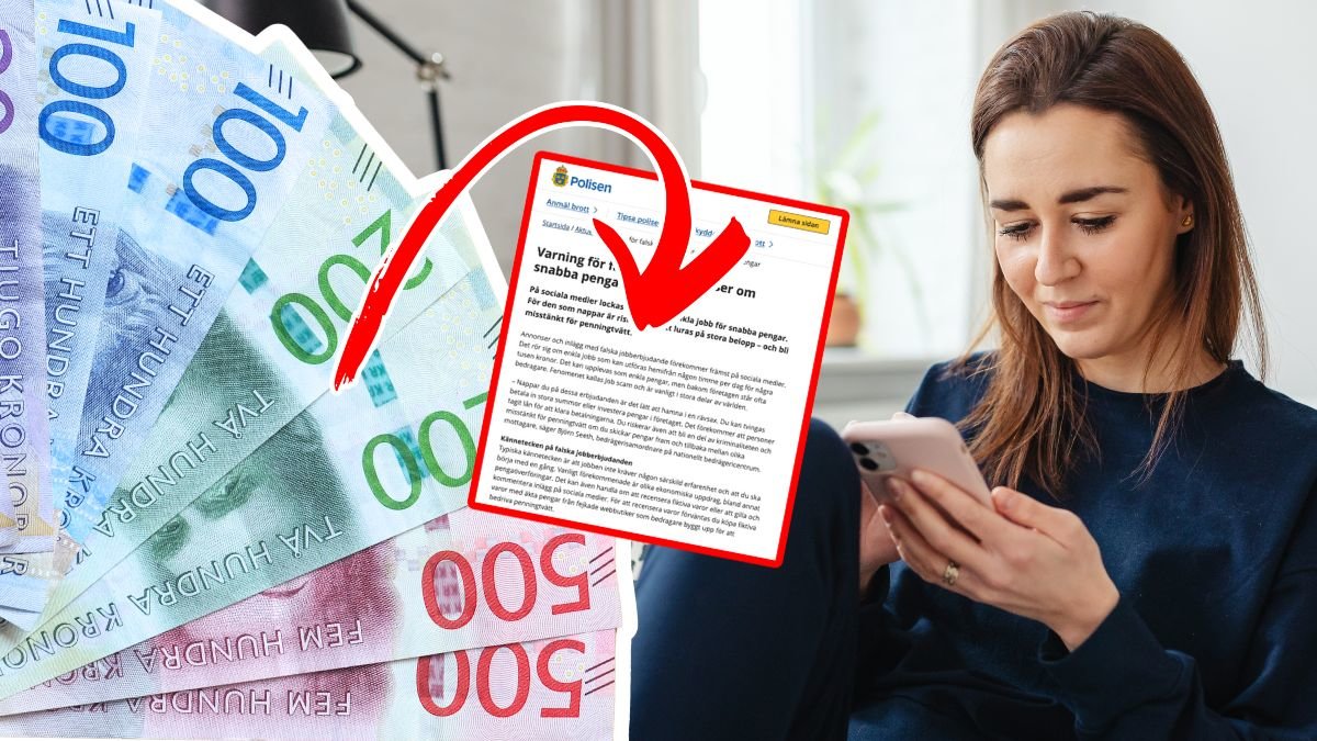 Varning för bedrägeri: "Luras på stora belopp"