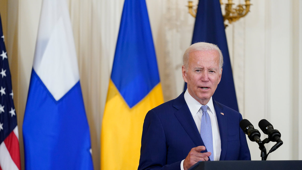 Joe Biden och Rishi Sunaks hårda press – vill snarast se Sverige i Nato