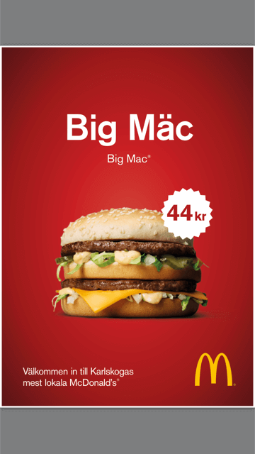 McDonald's gör reklam på värmländska – förstår du vad det betyder?