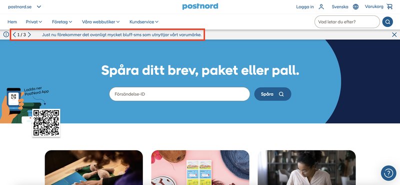 Postnord går ut med ny varning – det ska drabbade göra