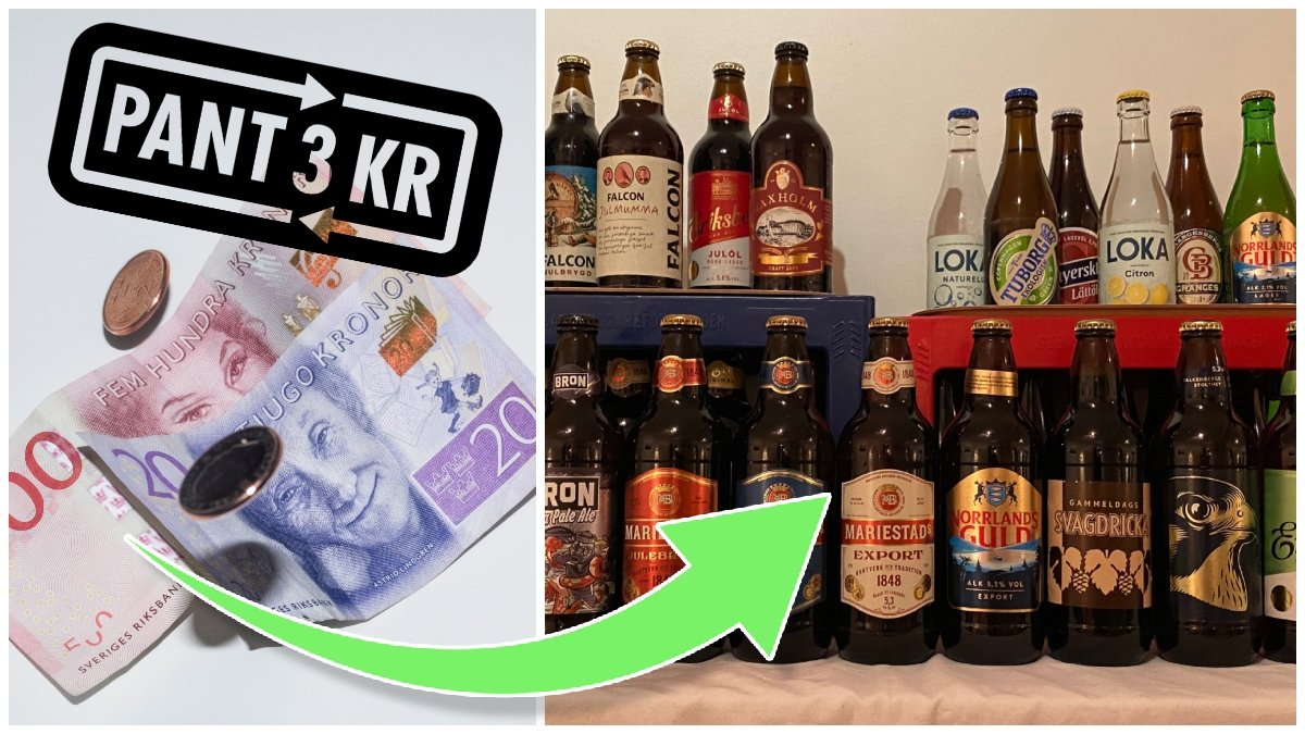 Panten höjdes 1 juni – det händer med dina gamla flaskor