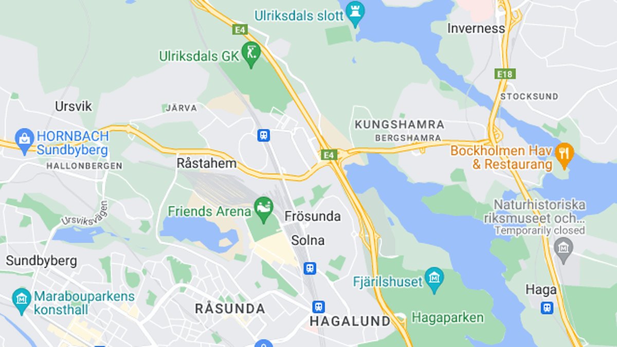 Solna: Polisen rapporterar om polisinsats / kommendering