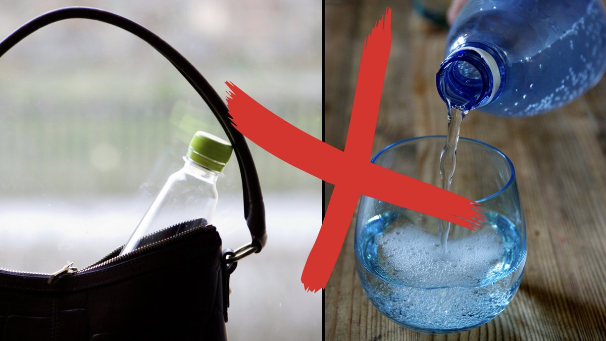 Varningen: Därför ska du aldrig återanvända dina pet-flaskor