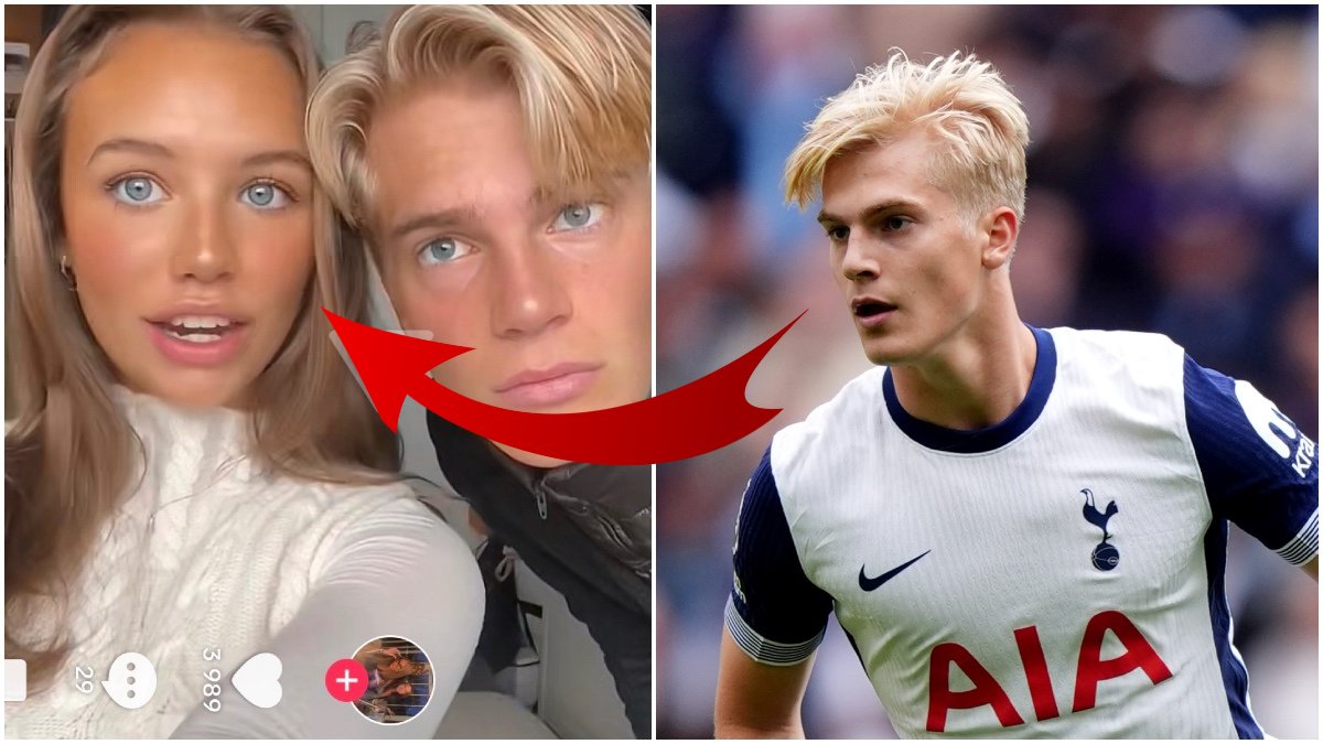 Hon är Lucas Bergvalls modellflickvän