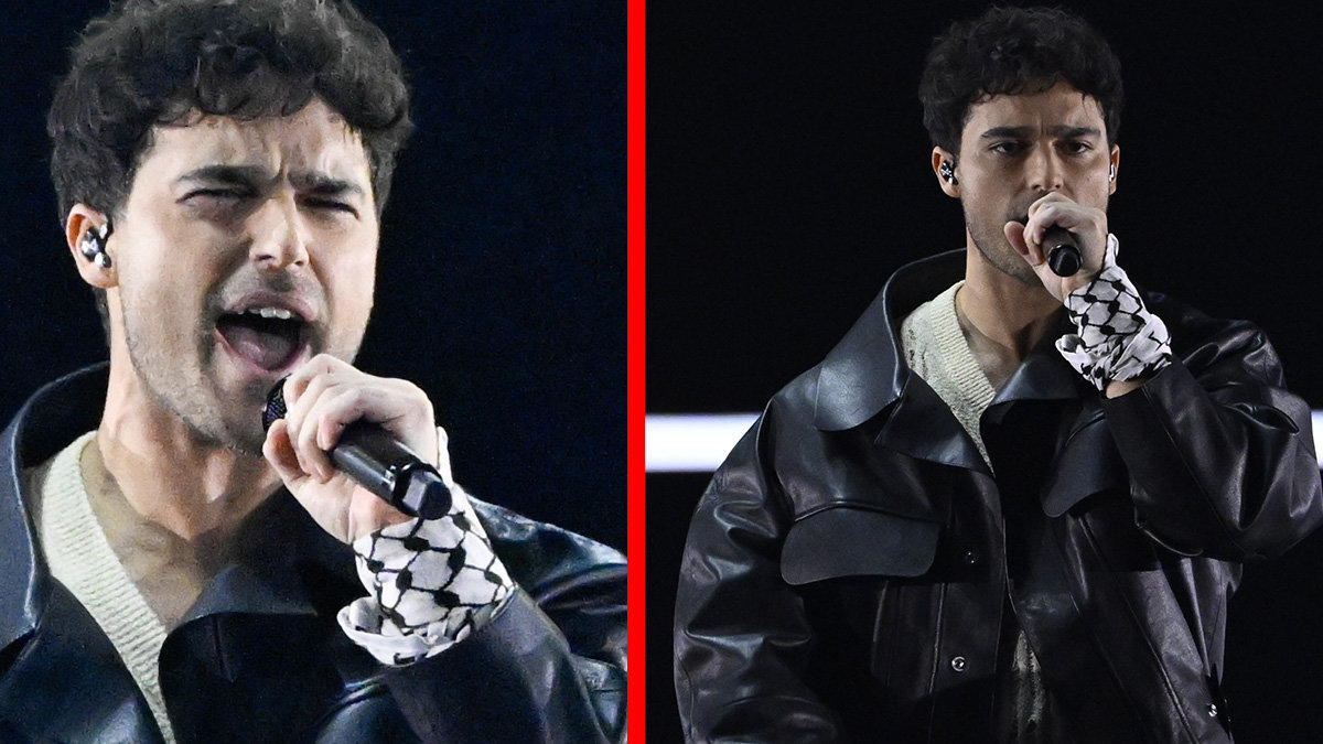 Eric Saade: SVT godkände palestinasjal i Eurovision
