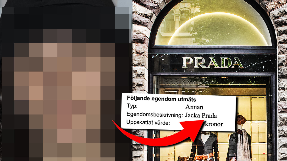 Kronofogden tar Prada-jacka från svensk rappare