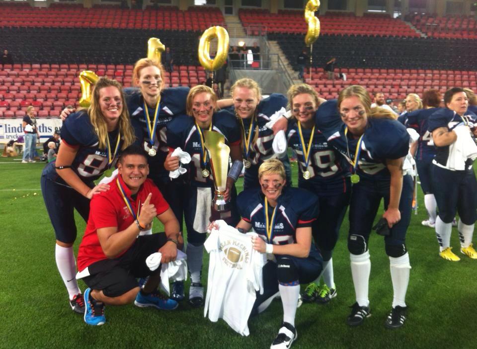SM-guld och Årets rookie – första året i amerikansk fotboll