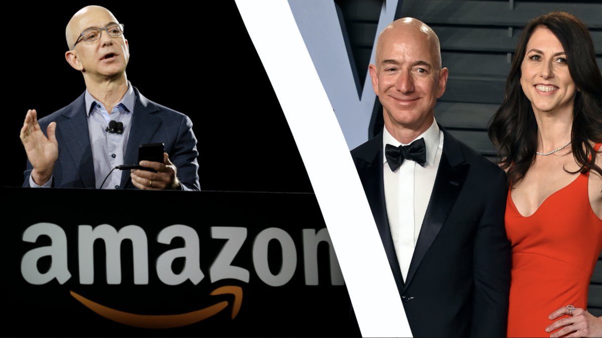 Så mycket pengar kan Jeff Bezos fru få efter skilsmässan