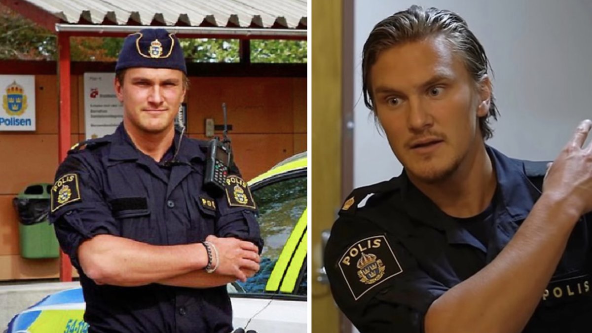 Polisen Filip Pelas delar högerpopulistisk artikel på Instagram