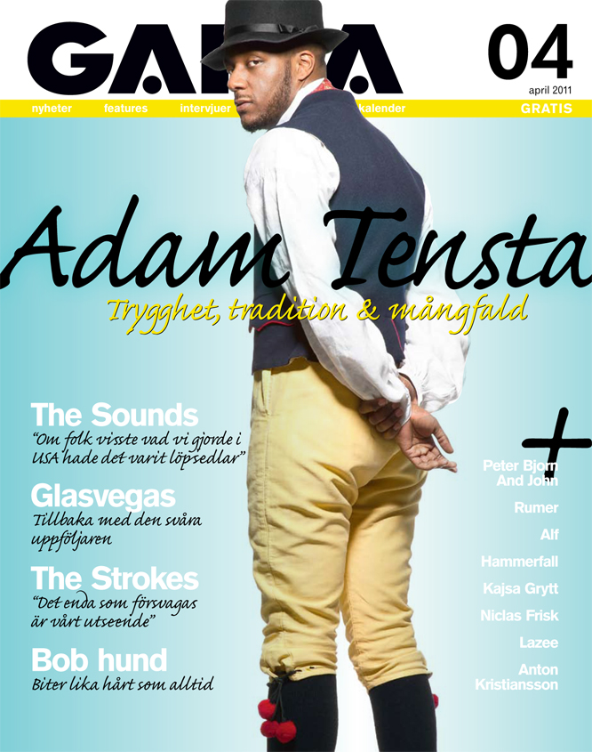 Adam Tensta slår tillbaka mot sd - i folkdräkt