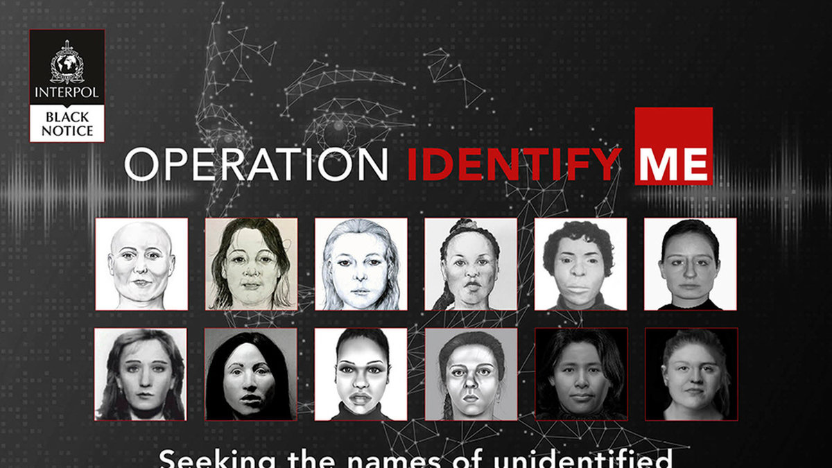 Interpol vädjar om hjälp: Vilka är de döda kvinnorna?