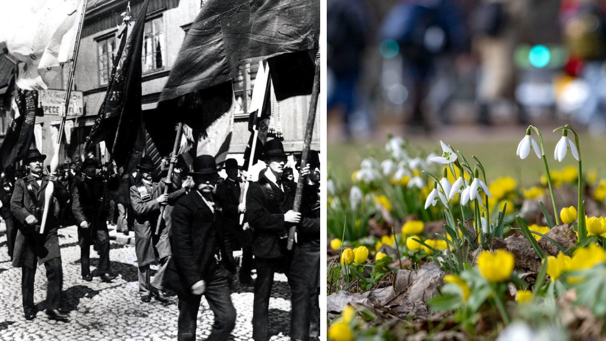 Är första maj en röd dag 2025?