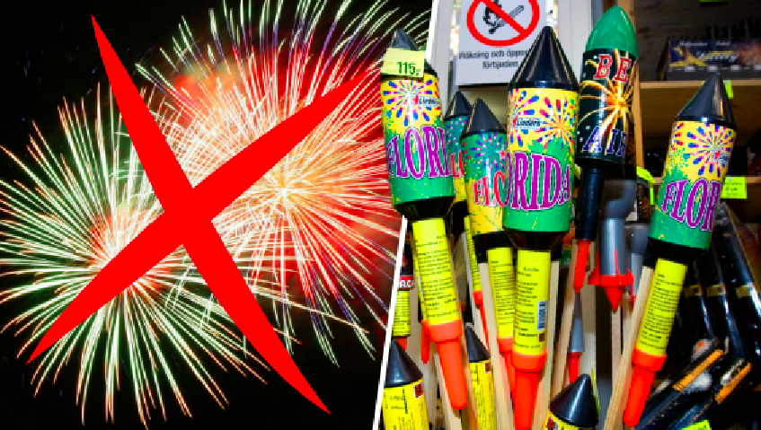 Nyår 2018 kan bli sista med raketer på pinne – nya förbud 2019