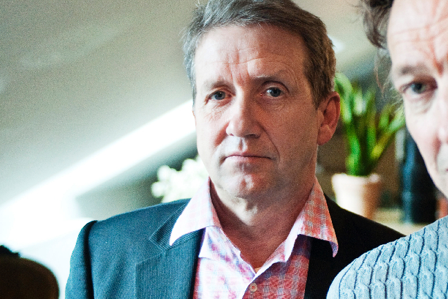 Martin Timell lackade ur när han fick bilen repad