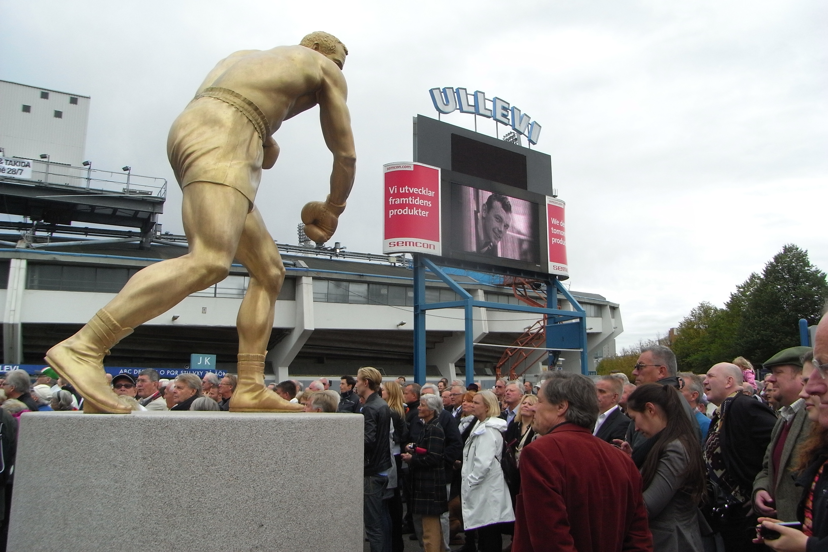 Invigning av Ingos staty