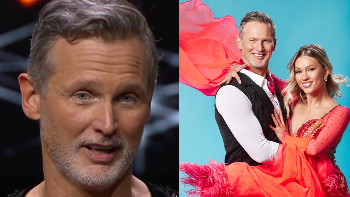 Rickard Sjöbergs ord efter att han fick lämna Let's Dance: "Svider"