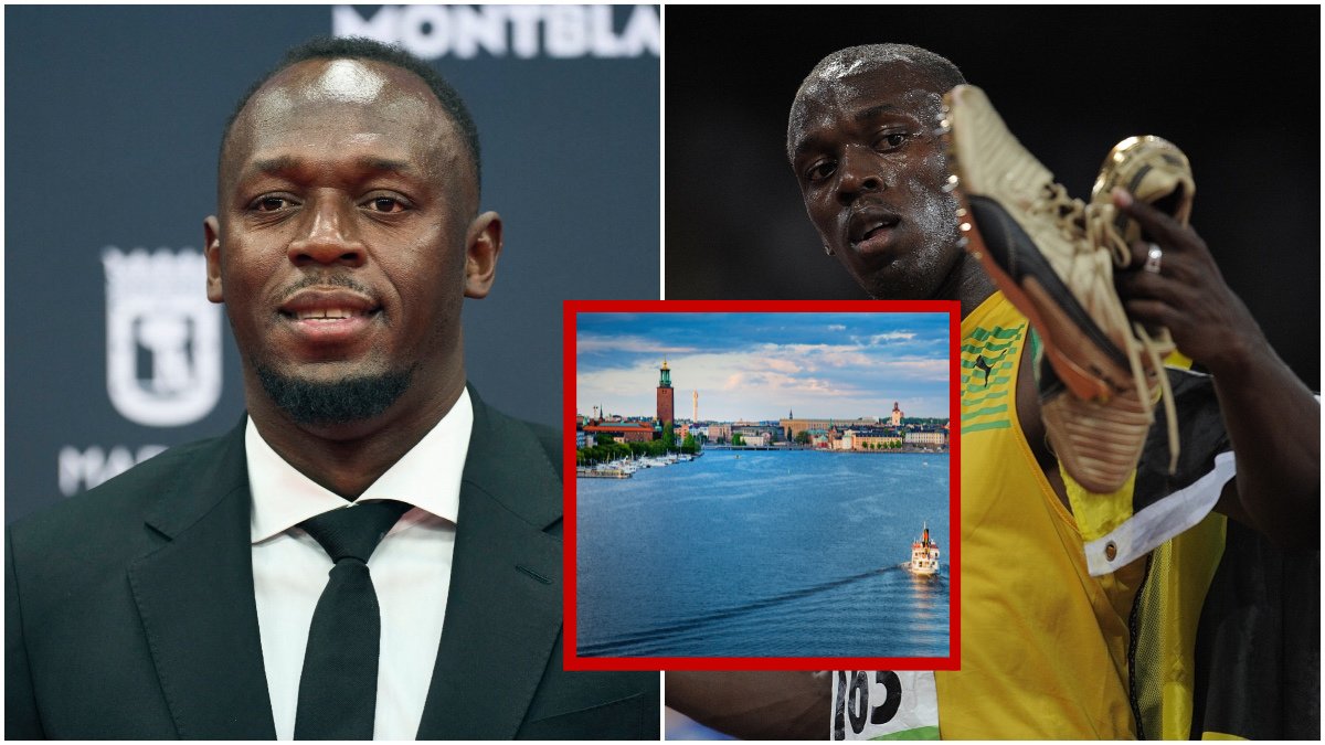 Därför kommer Usain Bolt till Stockholm