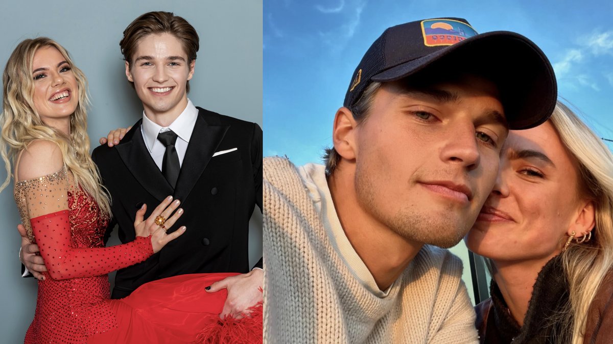 Filip Lamprecht och Linn Hegdals nya bild bekräftar – de är ett par